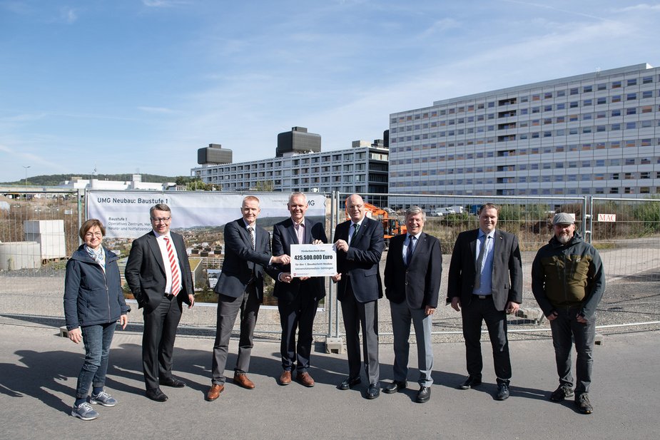 425,5 Millionen Euro für den Klinikumneubau der UMG